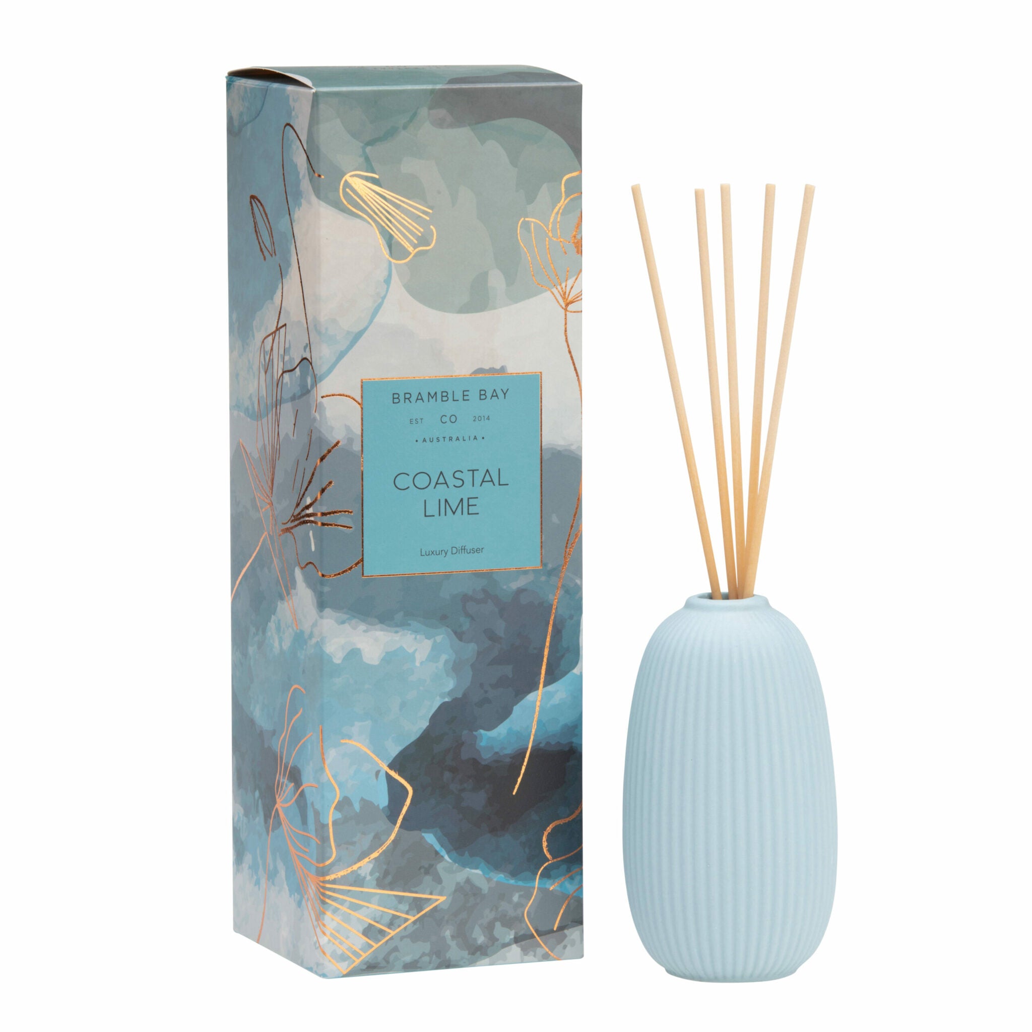 Coastal Lime Ceramic Diffuser – Perfect Petals