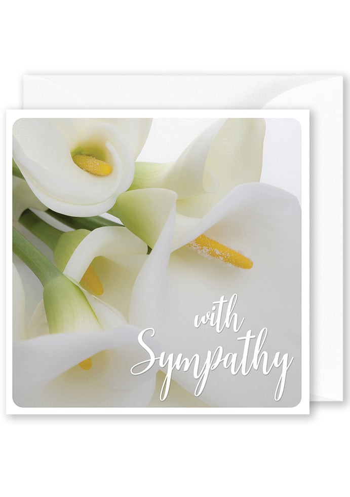 With Sympathy Gift Card – Perfect Petals